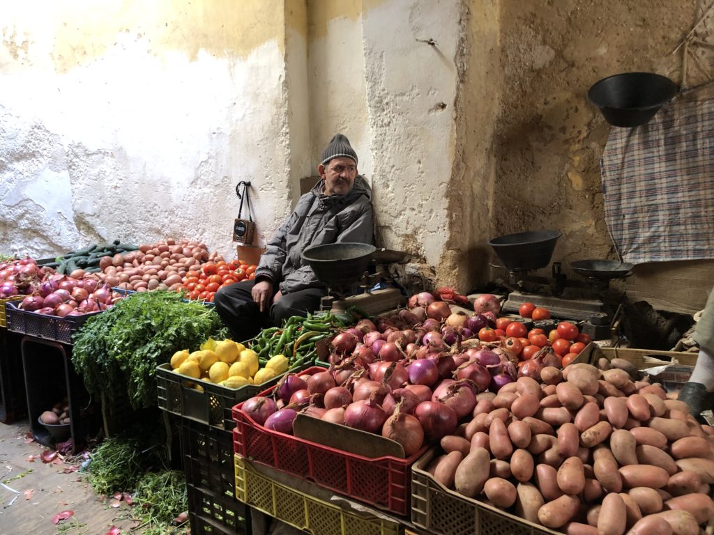 Morocco - Food in the Fes Medina - Rosie and The Operator